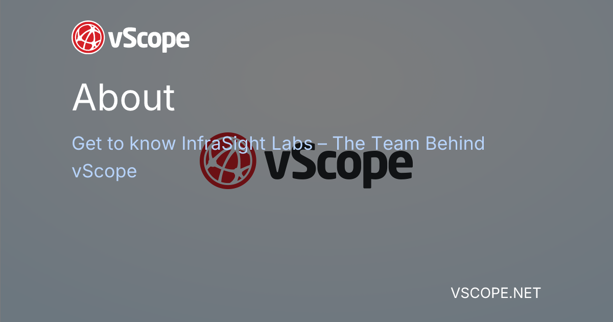About | vScope