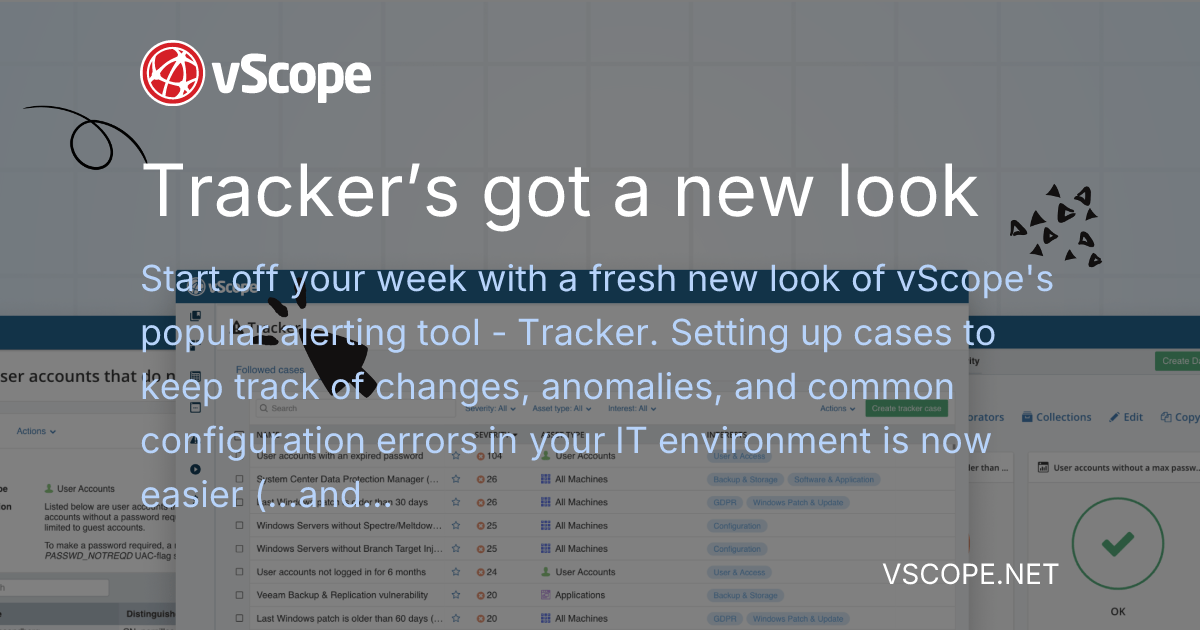 Tracker’s got a new look | vScope