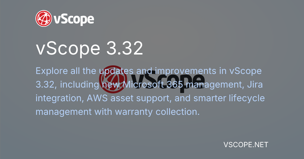 vScope 3.32 | vScope