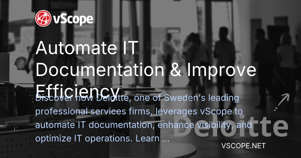 Automate IT Documentation & Improve Efficiency | vScope